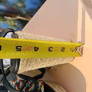 KAYLEEN By Los Angeles | Shoes | Nib Modcloth Kayleen Rainbow Woven ...